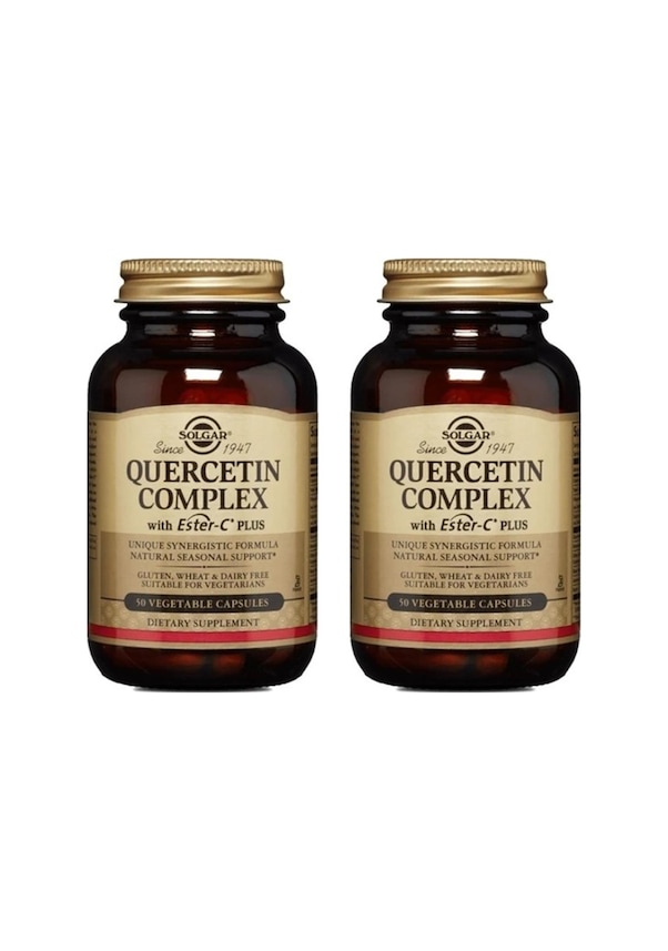 Solgar Quercetin Complex With Ester-C Plus 50 Kapsül 2 Adet Fiyatları ...