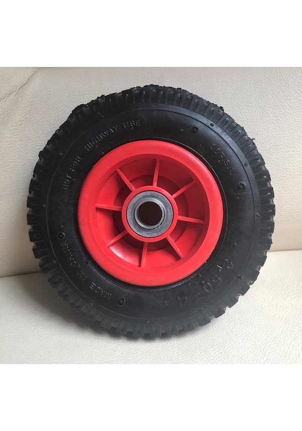 El Arabası Tekerleği - 3.50 X 7 Plastik Gövdeli -Bilyalı Tekerlek ...