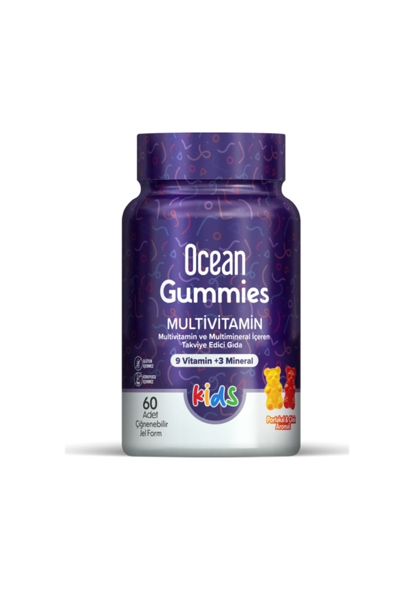 Ocean Gummies Multivitamin 60 Çiğnenebilir Jel Form Fiyatları ve ...
