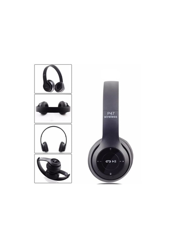 P47 Wireless Bluetooth Kulaklık Siyah Fiyatları ve Özellikleri