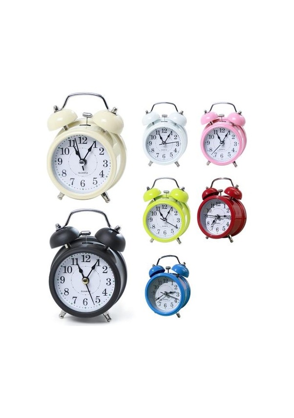 Bej Ev Saati Retro Tasarım Zaman Göstergesi Hafif Yaratıcı Kalınlaşmış ...