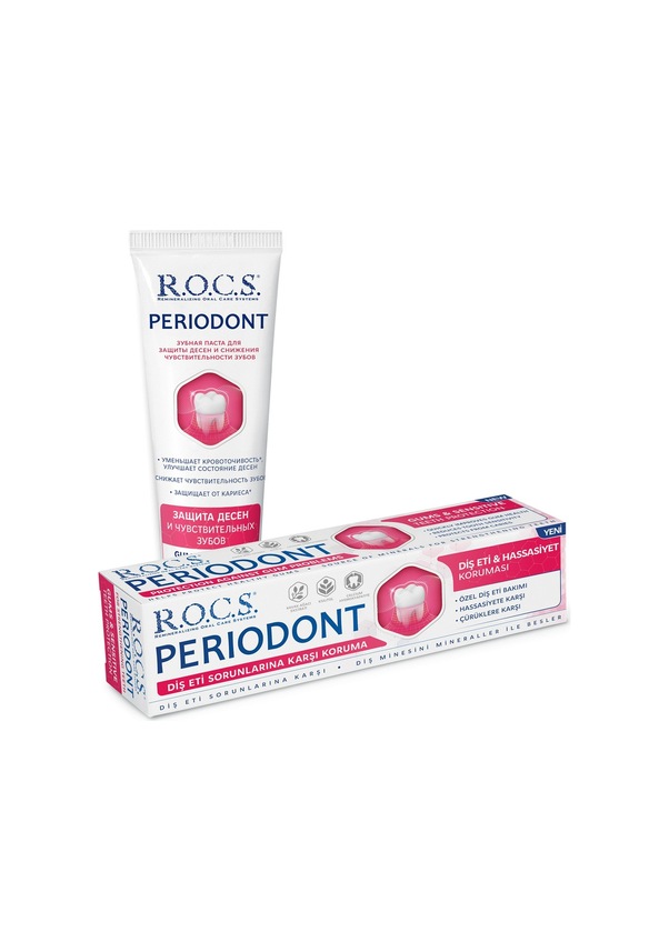 Rocs Periodont Diş eti Bakımına Özel Diş Macunu 94 gr Fiyatları ve ...