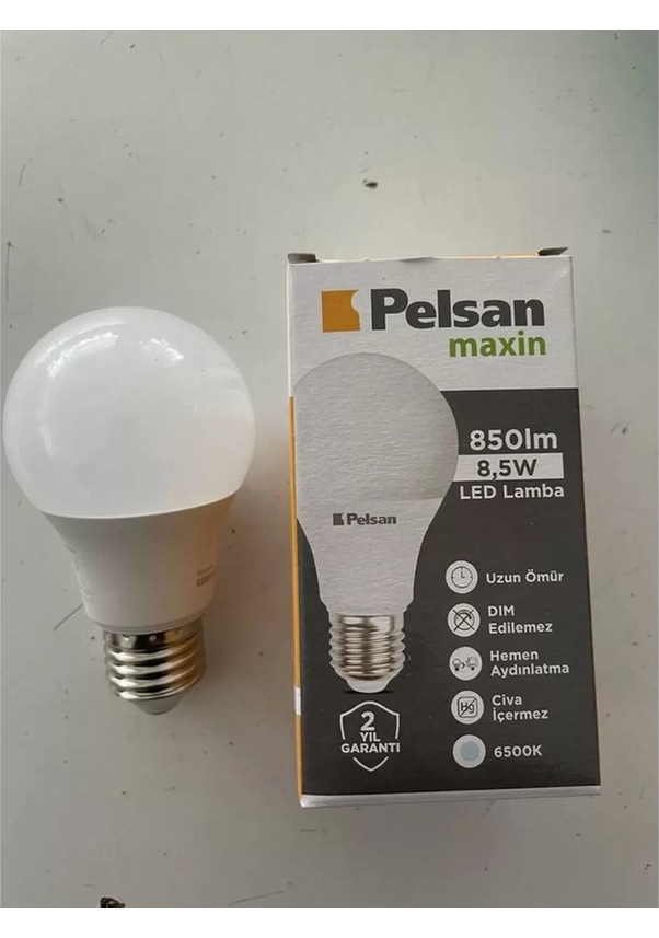 Pelsan 8.5w Led Ampul Beyaz Işık Fiyatları ve Özellikleri