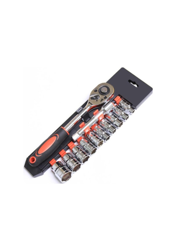 Cırcır Lokma Tork Anahtar Set 1/2 10-22mm 12li Soket Set CRV Fiyatları ...