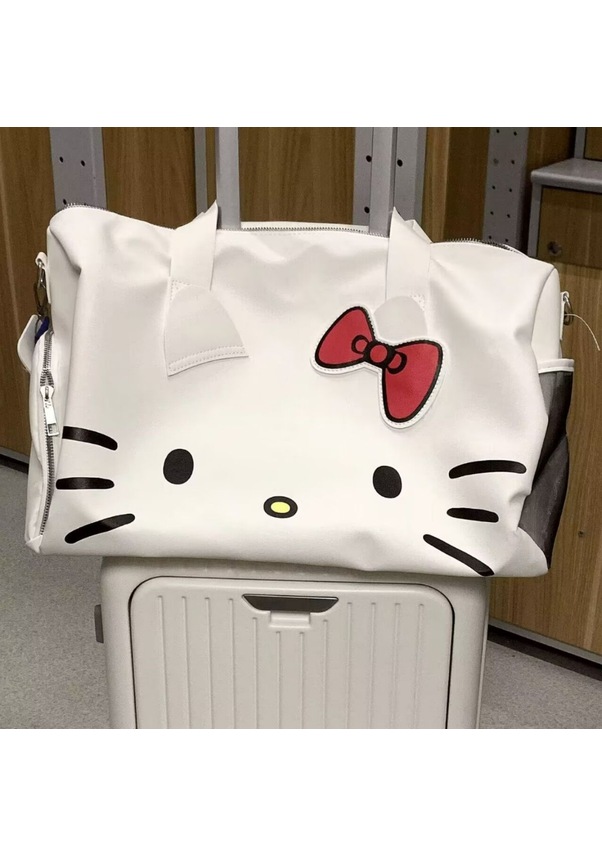 Tuomeng Bayan Hellokitty Karikatür Sevimli Tek Omuz Yay Hello Kitty ...
