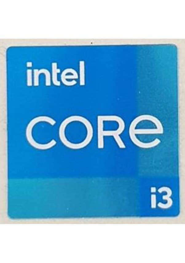 OEM intel CORE i3 11.ci ve 12.ci Nesil Sticker Etiket D80 Fiyatları ve Özellikleri
