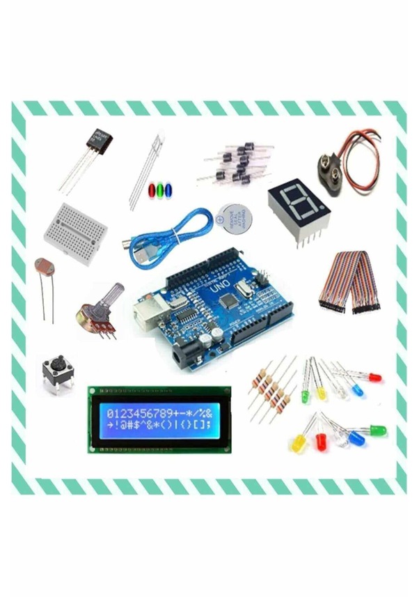 Arduino Uno R3 Başlangıç Seti - 25 Parça 130 Adet Set Fiyatları ve ...