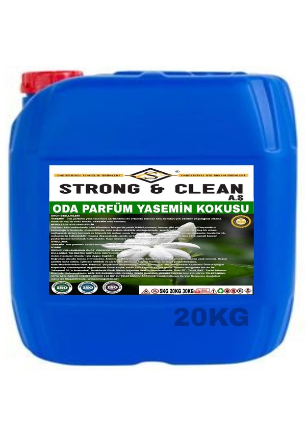 Strong&Clean Oda Parfüm Yasemin Kokulu 20 KG Fiyatları ve Özellikleri