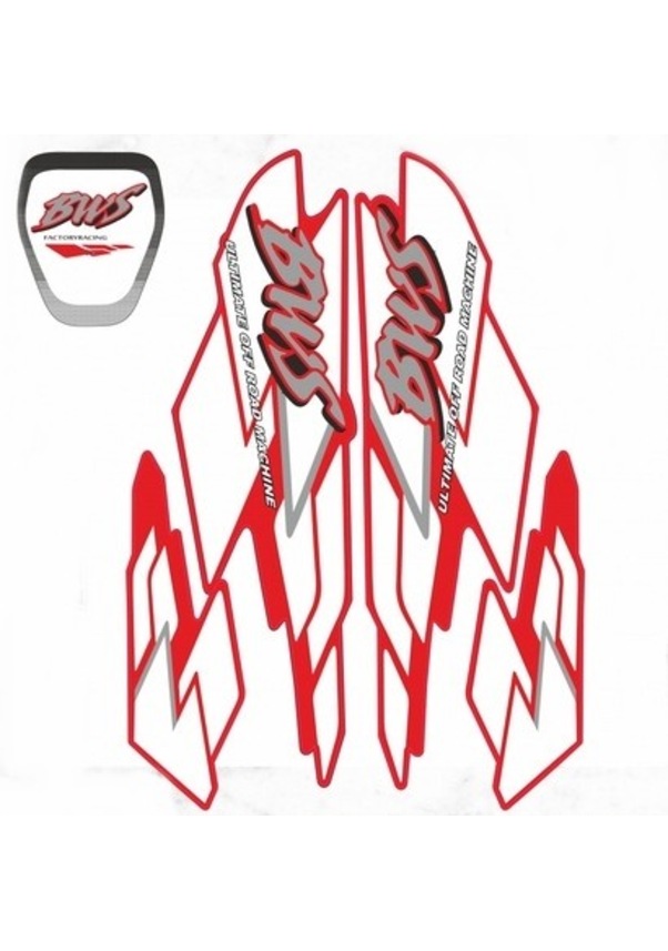 YAMAHA BWS 100 STİCKER SET KIRMIZI Fiyatları ve Özellikleri