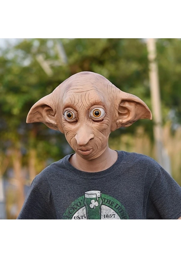 Topnotch Latex Elf Mask More Than Pointy Ears Big Eyes Halloween ...