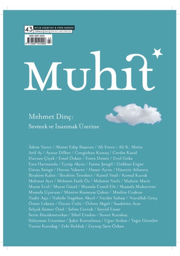 Muhit 1 Yıl 12 Sayı Fiyatları ve Özellikleri