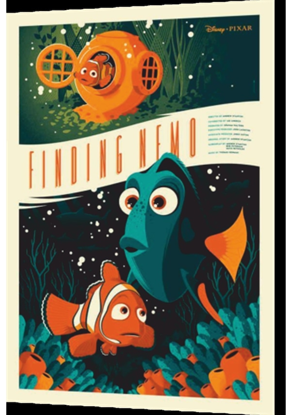 kayıp balık nemo sinema retro ahşap poster Fiyatları ve Özellikleri
