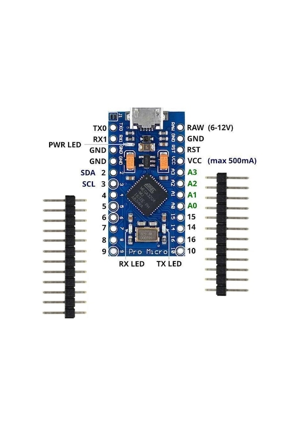 Arduino Pro Micro Klon 5V 16Mhz Fiyatları ve Özellikleri