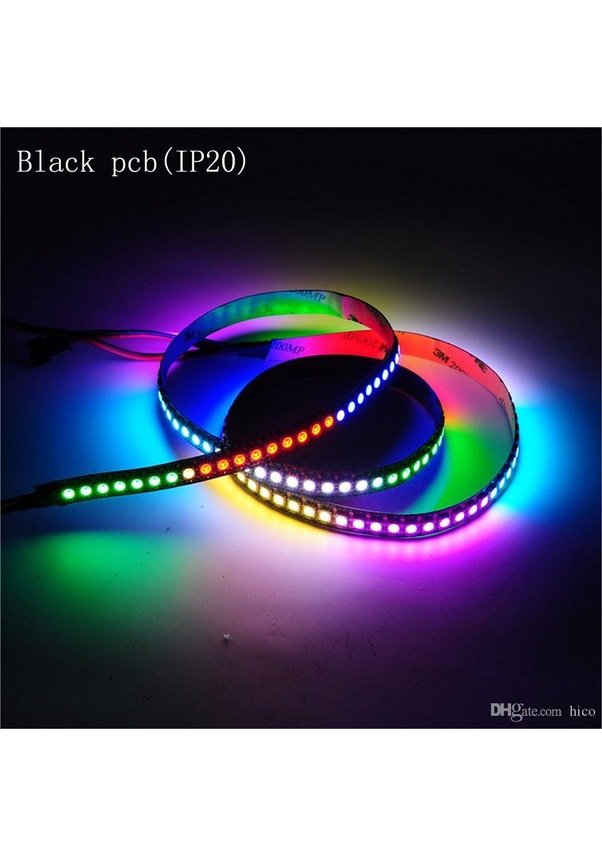 2812B 144 Ledli ARGB 5V Pixel Şerit Led Magic Led 1M Fiyatları ve Özellikleri