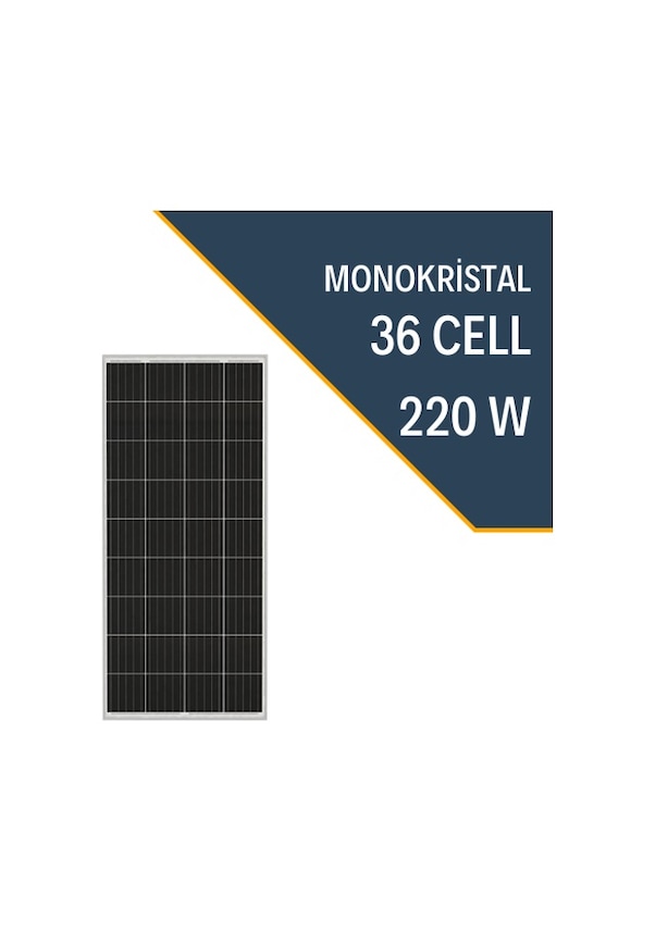 220w Monokristal Güneş Paneli Fiyatları ve Özellikleri