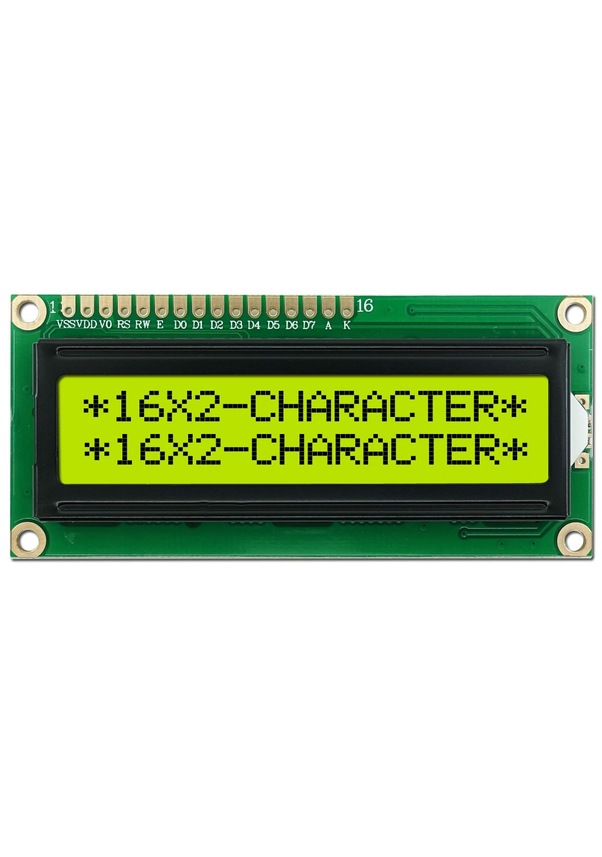 2X16 Karakter Lcd Yeşil Backlight 1602A Arduino 16X2 Fiyatları ve ...