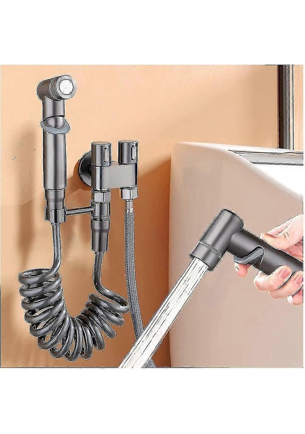 1-in-2-out Çift Vana Mini Çok Fonksiyonlu Musluk Mini Duş Basınçlı ...