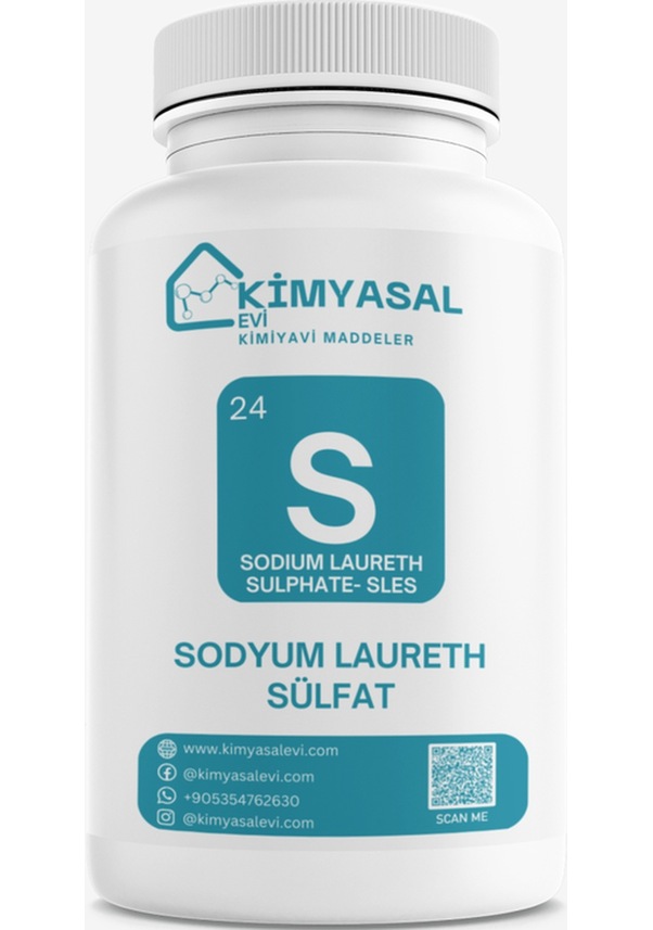 SODYUM LAURETH SÜLFAT-SODIUM LAURETH SULPHATE- SLES hammadde 500g ...
