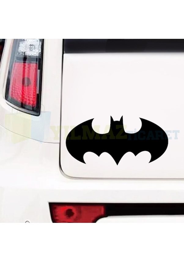 Batman Logo Bagaj Tampon Oto Sticker Yapıştırma Etiket 2 Adet 10 X 4 Cm ...