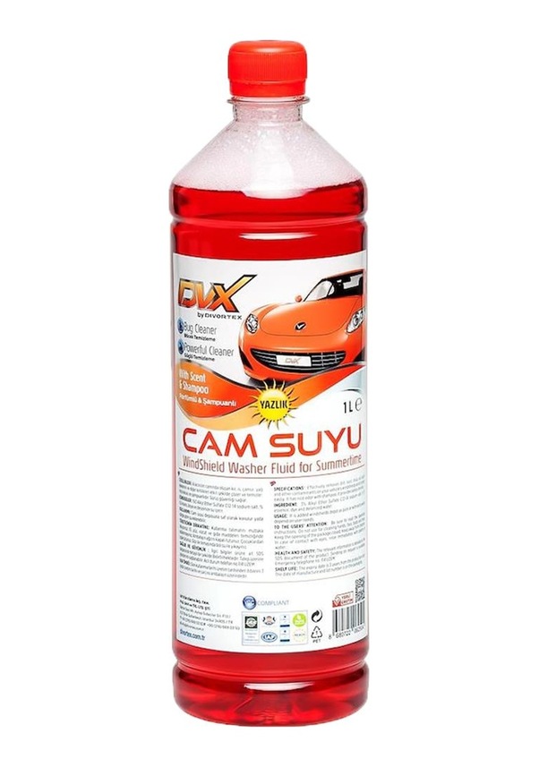 Divortex Şampuanlı Ve Parfümlü Yazlık Cam Suyu 1 Lt Fiyatları ve ...