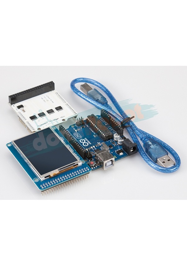 Uno Ch340 Çipli + 2.4 İnç Tft Lcd Dokunmatik Ekran Kiti -arduino Uyumlu ...