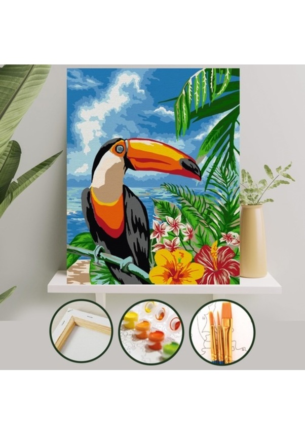Sayılarla Boyama Tuval Seti 40X50 Cm - Papağan Fiyatları ve Özellikleri