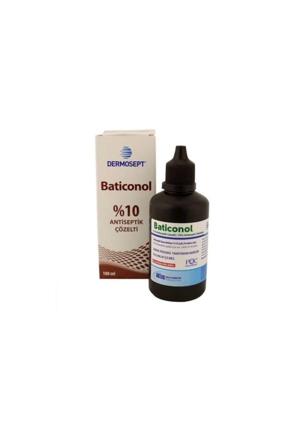 Dermosept Batikon Baticon Baticonol 3 x 100 ML Fiyatları ve Özellikleri
