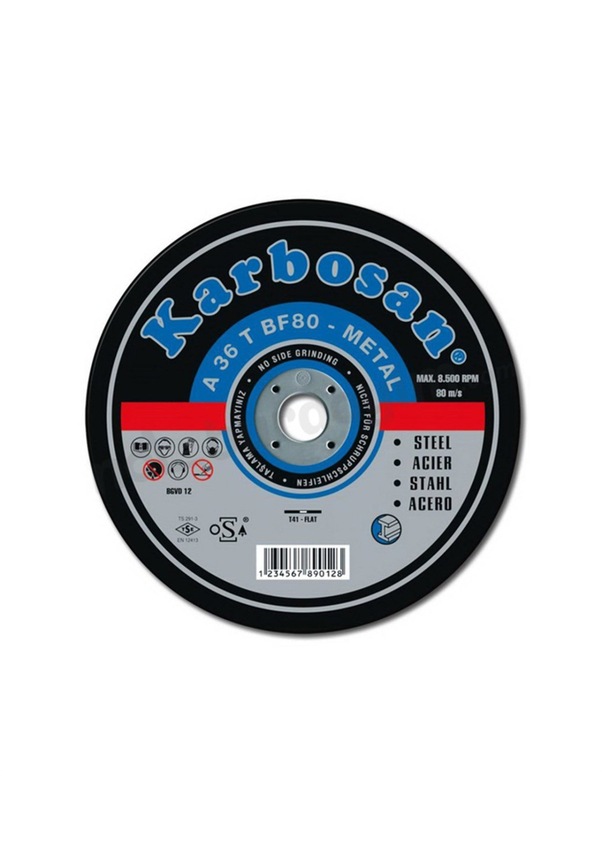 Karbosan 10050 Metal Kesme Taşı 230 X 3.0 X 22.23 MM Düz Fiyatları ve ...