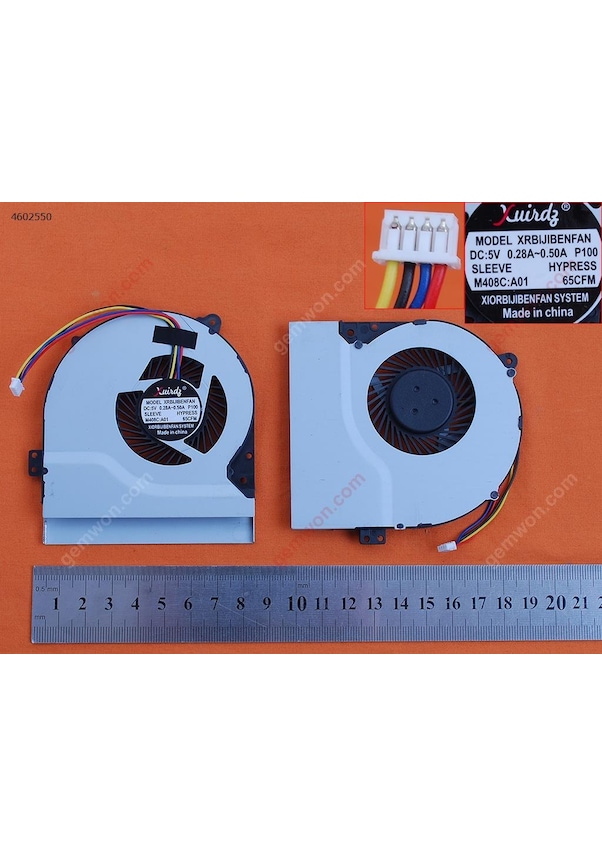 Asus Uyumlu X550Jd X550Jk X550La X550Lav X550Lb X550Lc Fan 4 Pin Nf69 ...