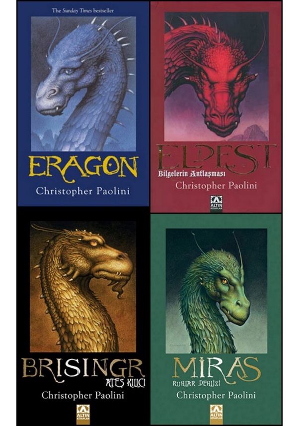 Miras Serisi Set Eragon-Eldest-Brisingr-Miras -Christpher Paolini Fiyatları ve Özellikleri