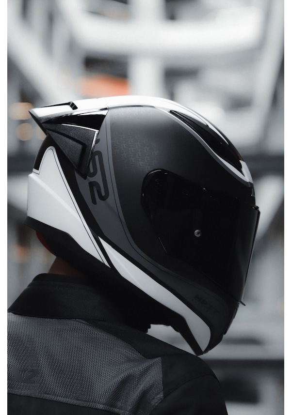 Ls2 Rapid 2 Race Deeper Siyah Vizör Kask Mat Beyaz - Siyah M Fiyatları ...