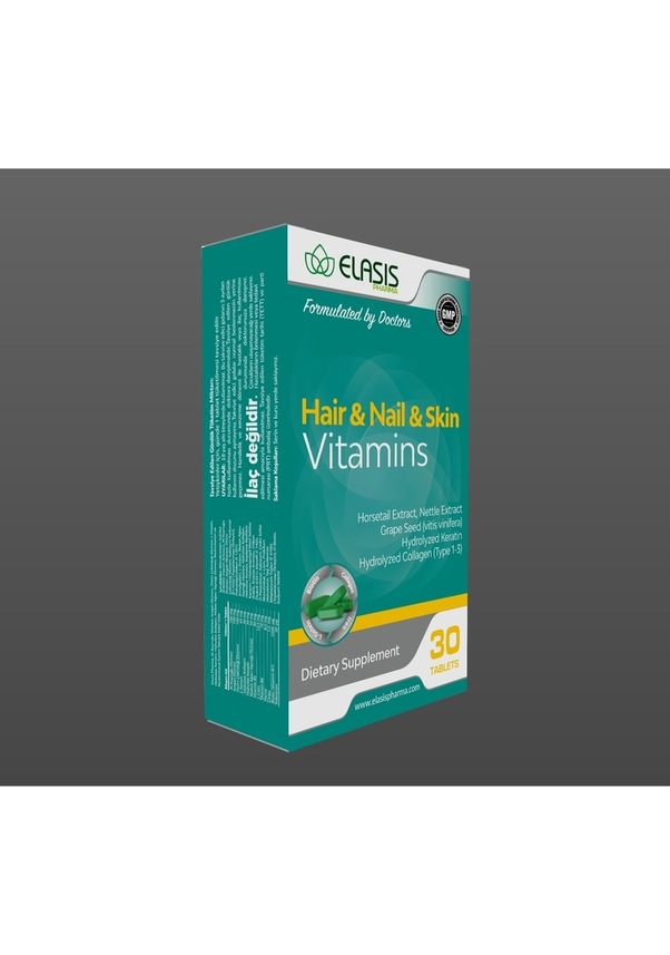 Elasis Pharma Hair & Nail & Skins 30 TAB Fiyatları ve Özellikleri