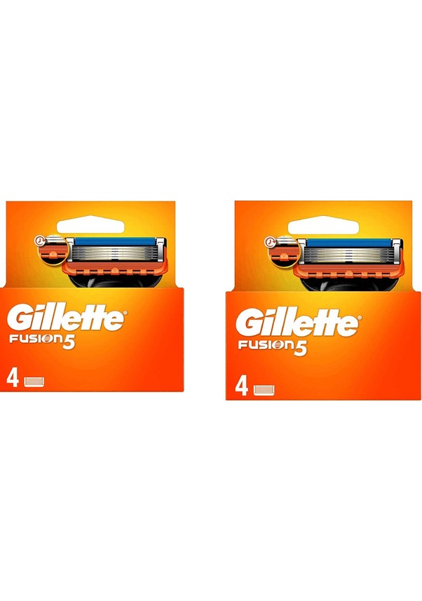 Gillette Fusion5 Tıraş Bıçağı 4'lü Yedek 7702018866984 X 2 Adet ...