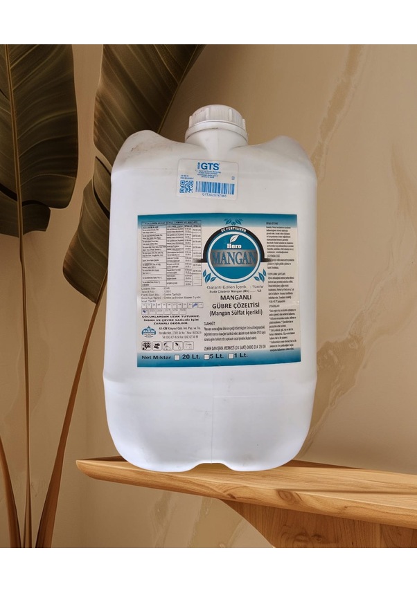 Sıvı Mangan Günre %6 Mn + Aa Aminoasitli Mangan Gübre 20 Lt Fiyatları ...