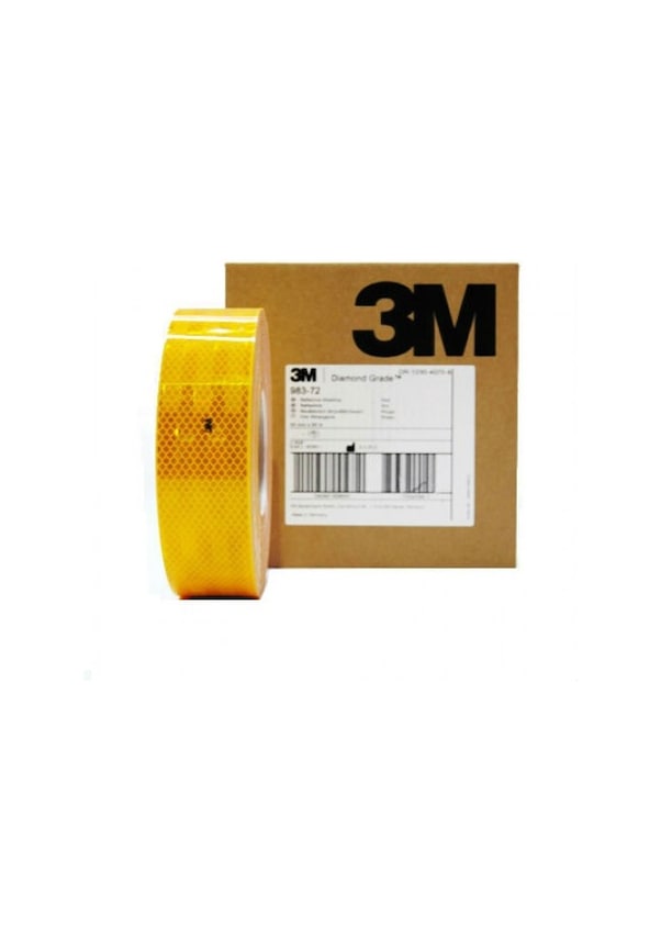 3M Diamond Grade™ 983 Reflektif Şerit Sert Yüzeyler Için 50 Mt Beyaz ...