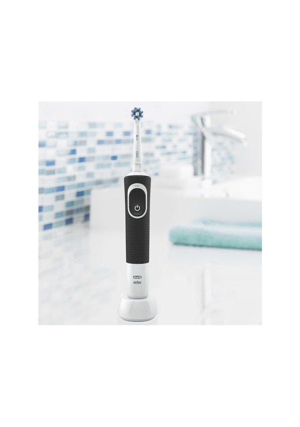 Oral-B Vitality D100 Cross Action Şarjlı Diş Fırçası Siyah Fiyatları ve ...