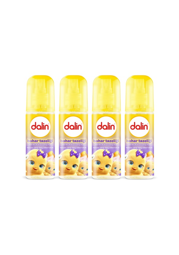 Dalin Bebek Kolonyası Bahar Tazeliği 150 ML x 4 Adet Fiyatları ve Özellikleri