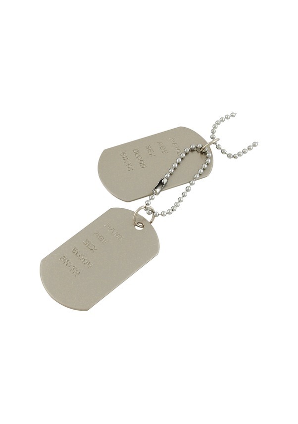 Chavin Ikili Beyaz Asker Kolyesi Çelik Erkek Kolye Cb58 Fiyatları ve ...