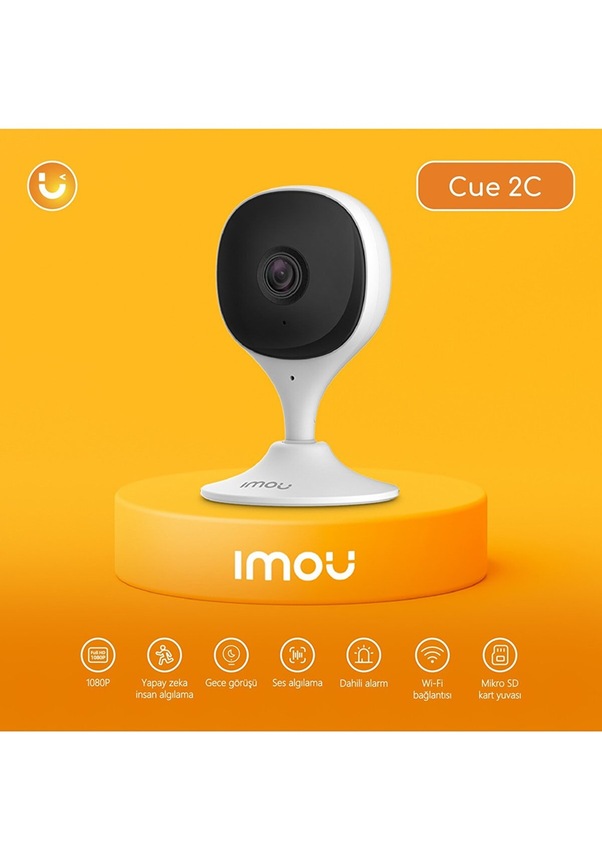 Imou Cue 2C İç Ortam Akıllı WiFi Kamera/2MP-Gece Görü (IPC-C22CP ...