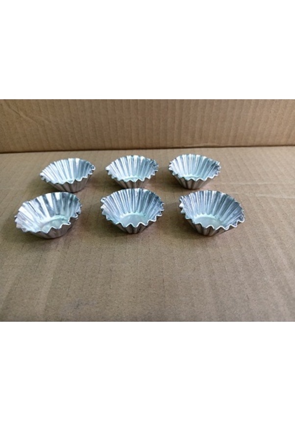 Alüminyum Mini Kek & Tartolet Kalıbı 4cm 12 Adet Fiyatları ve Özellikleri