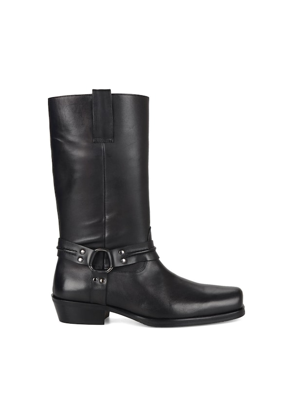 Erkek Küt Burun Domuz Burnu Çizme Siyah 39 Fiyatları ve Özellikleri