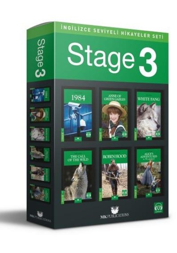 Murat Kurt Ingilizce Hikaye Seti 6 Kitap Kutulu Stage 3 Fiyatları ve Özellikleri