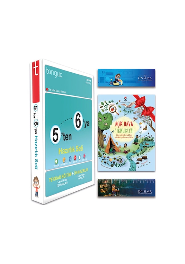 Tonguç Akademi 6. Sınıf 5 Ten 6 Ya Hazırlık Yaz Tatili Tekrar Seti ...