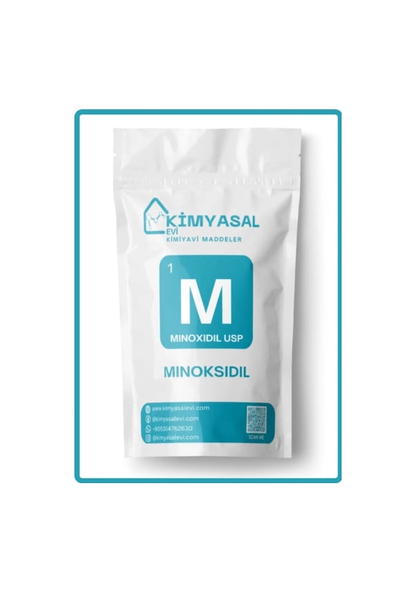 Minoksidil Minoxidil Usp Hammadde 50g Fiyatları ve Özellikleri