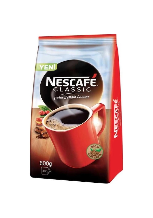 Nescafe Classic Paket Granül Kahve 600 G Fiyatları ve Özellikleri