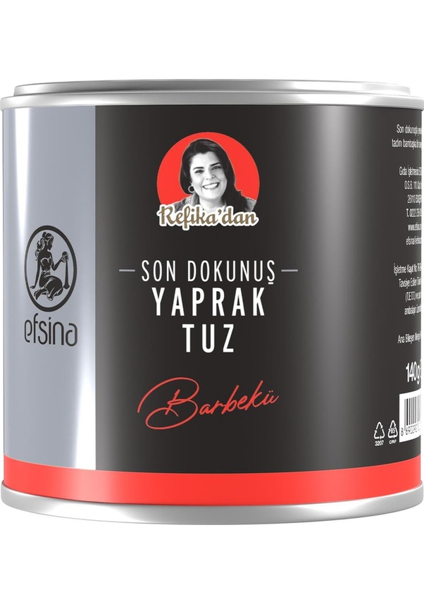 Efsina Barbekü Yaprak Tuz Refika'dan 140 G Fiyatları ve Özellikleri