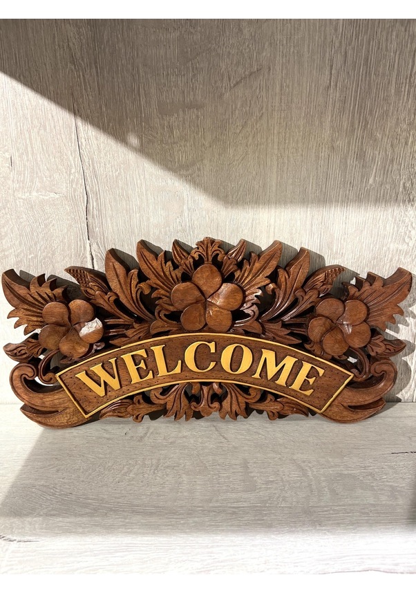 Ahşap Welcome Duvar Yazısı - 40 Cm - Model 2 Fiyatları ve Özellikleri
