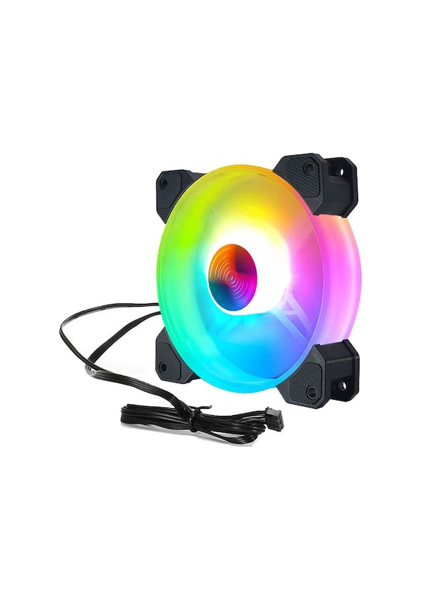 Coolmoon - 12cm Rgb Kasa Fanı 12v 6 Pin Işıklı Fan - 120mm Soğutucu Fan ...