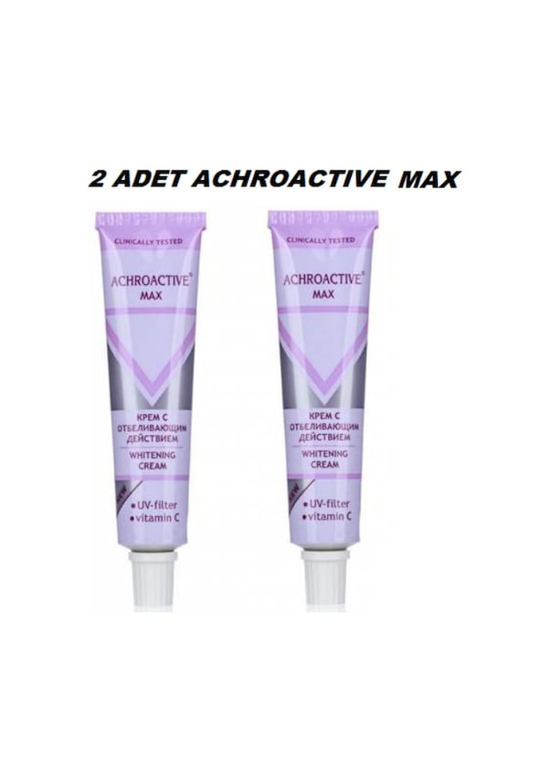 Achroactive Max Leke Giderici Krem 45 ML x 2 Fiyatları ve Özellikleri