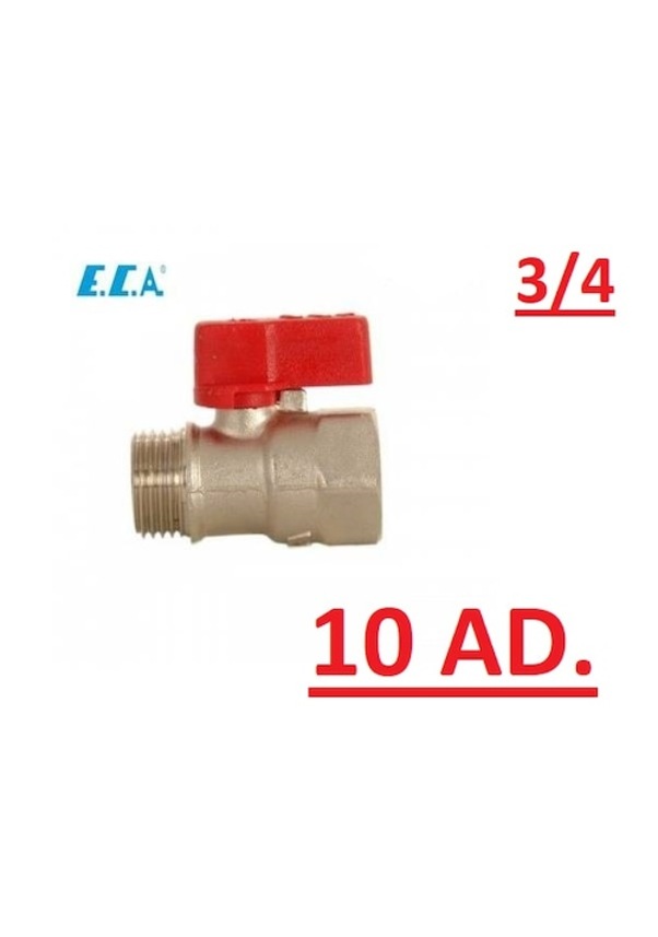 Eca 3/4 Mini Küresel Vana 10Ad. Fiyatları ve Özellikleri
